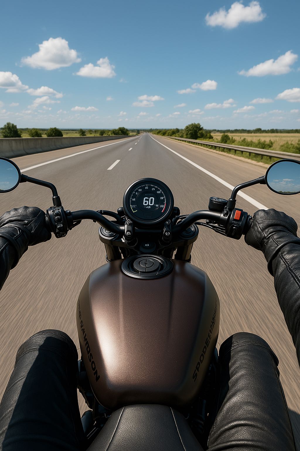 “The motorcycle and rider remain exactly the same ... | AnimateImage.AI ...