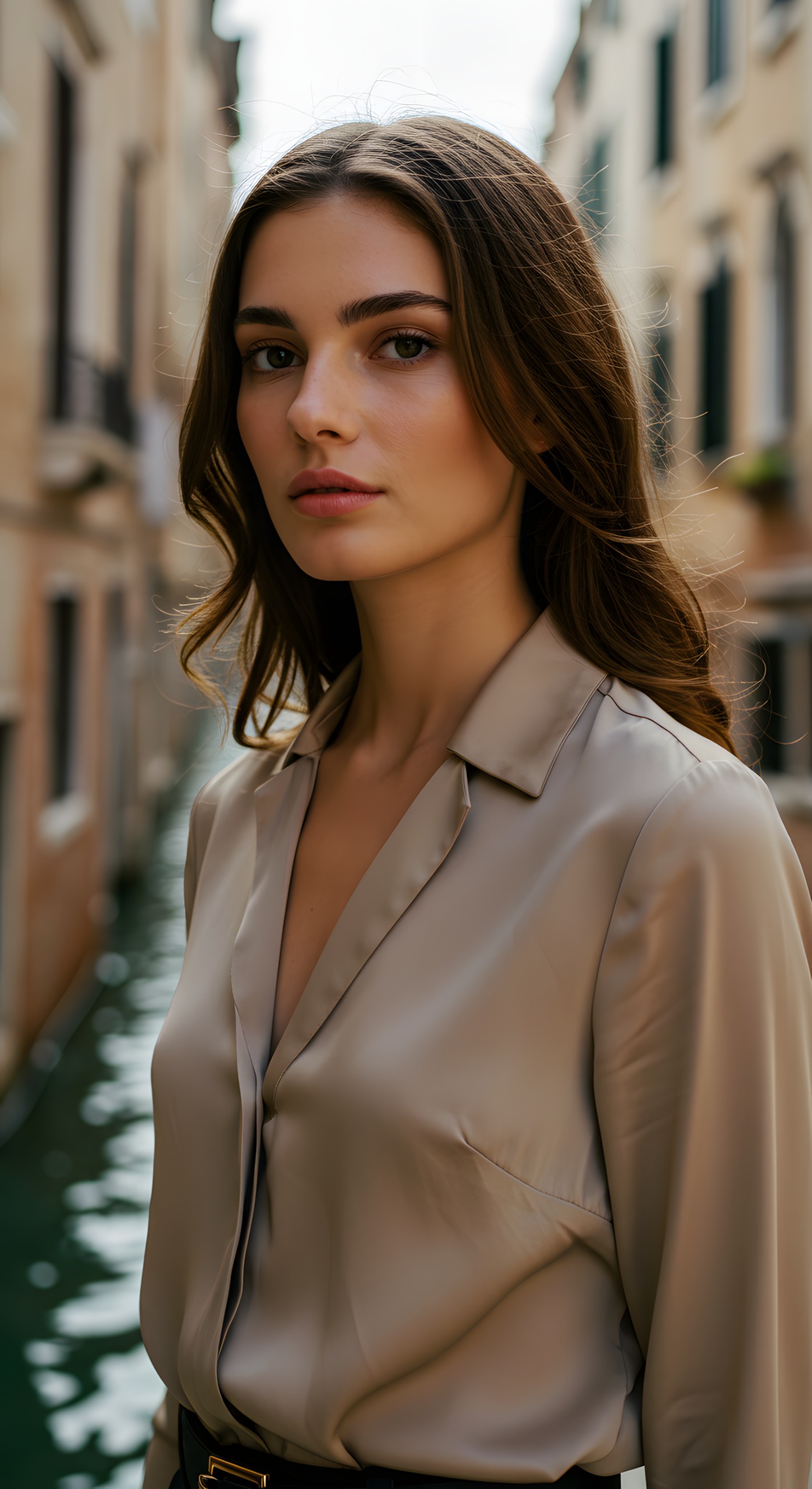 woman smiles beautifully at the camera. camera rot... | AnimateImage.AI ...